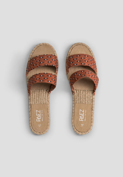 SANDAL STRAPS BLACK SHIELD – PAEZ